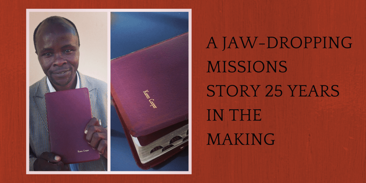 A Jaw-Dropping Missions Story 25 Years In The Making - The Stone Table