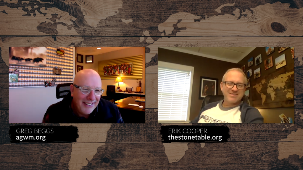 VIDEO: Interview with Greg Beggs, of Assemblies of God World Missions (AGWM) - The Stone Table
