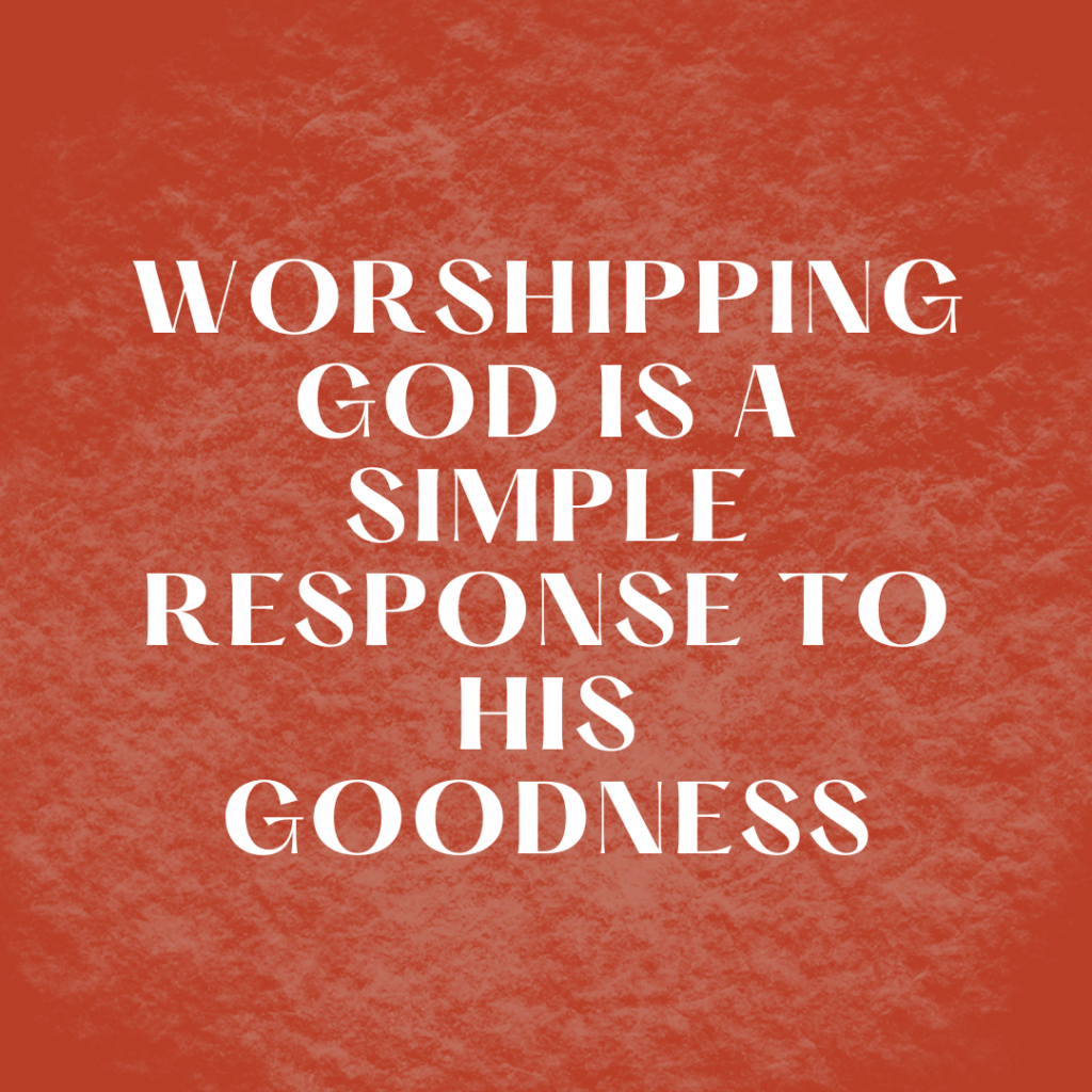 Worshipping God is Simple - The Stone Table